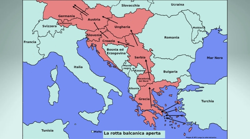 La rotta balcanica - Pastorale Migranti